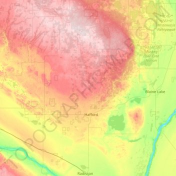 Mosquito, Grizzly Bear's Head, Lean Man TLE 1 topographic map, elevation, terrain